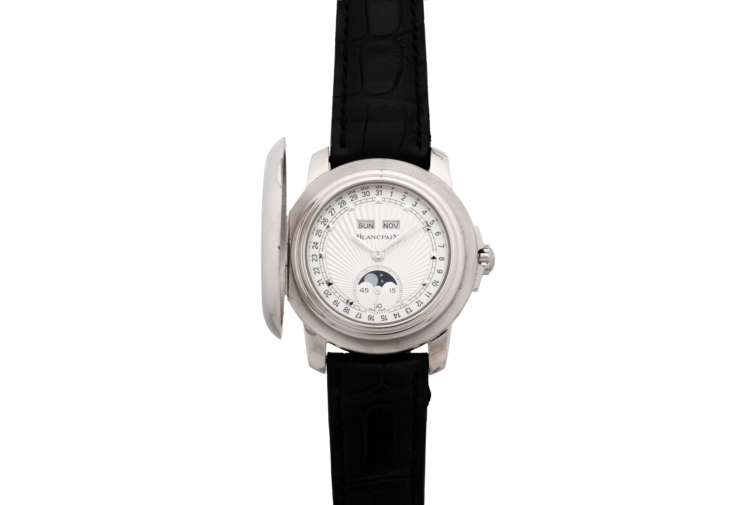 Blancpain Half Hunter Complete Calendar Moonphase LE – Analog:Shift