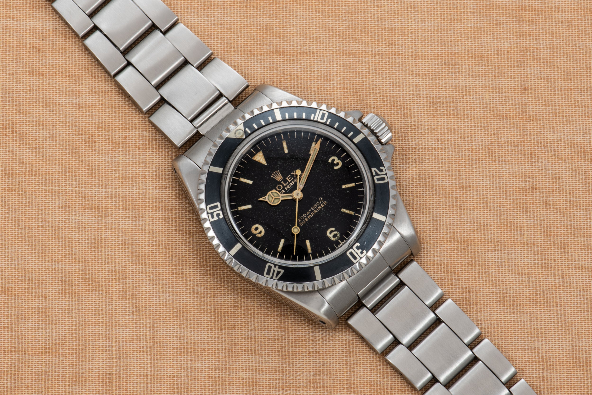 Rolex Submariner Gilt Underline 'Explorer' Dial PCG – Analog:Shift