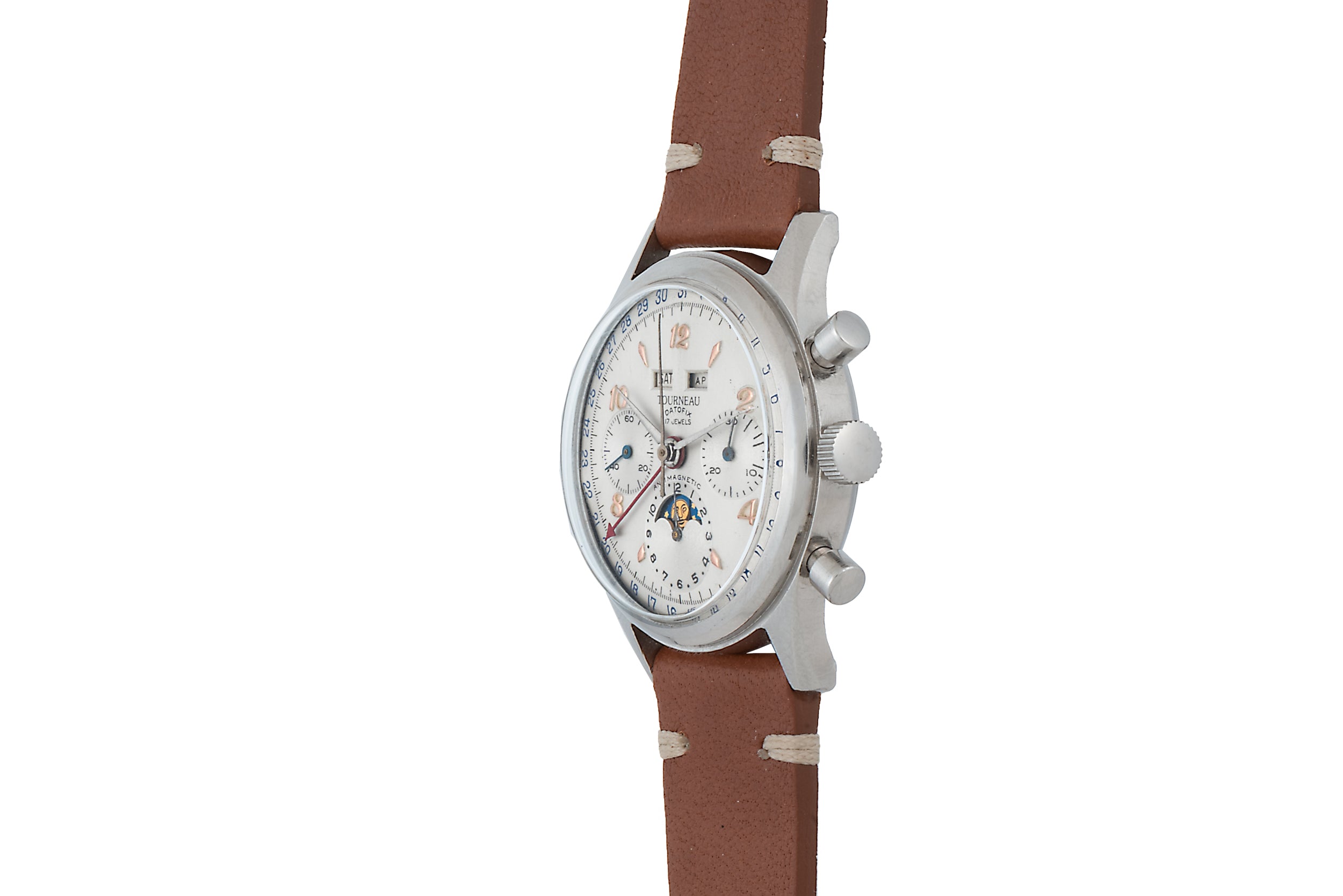 Tourneau Datofix Triple Calendar Moonphase Chronograph – Analog:Shift
