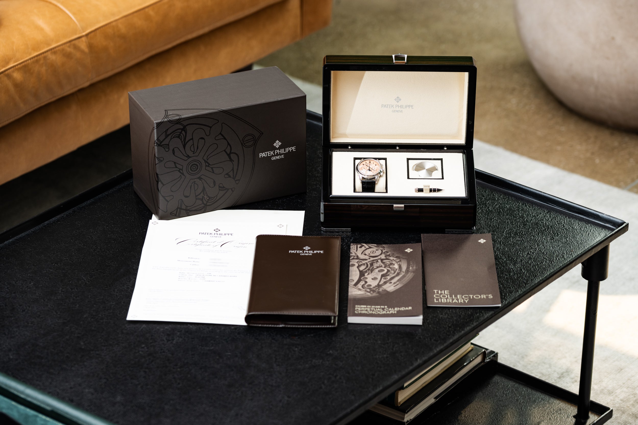 Patek Philippe Perpetual Calendar Moonphase Chronograph 'Salmon ...