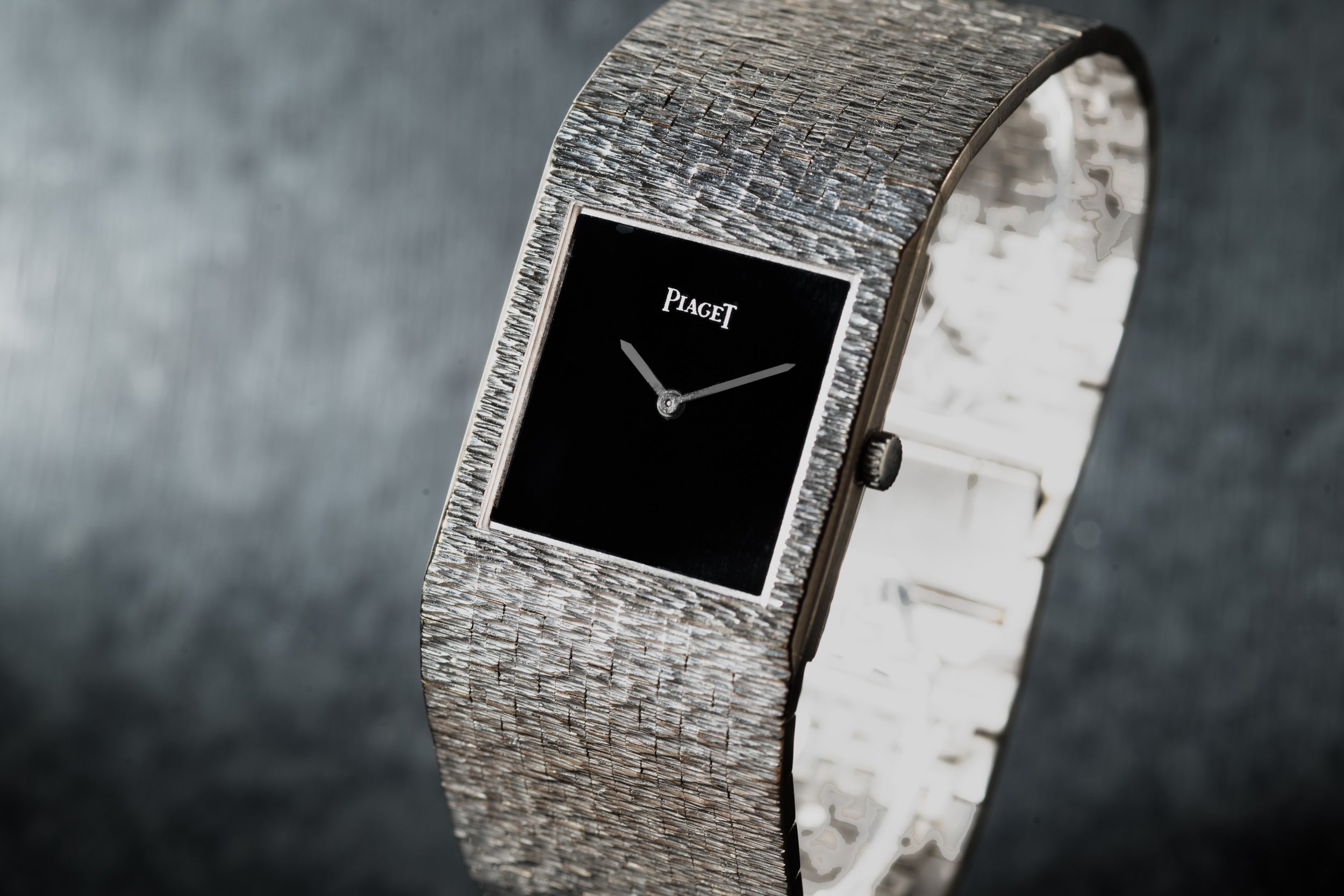 Piaget White Gold 'Onyx' Dress Watch – Analog:Shift