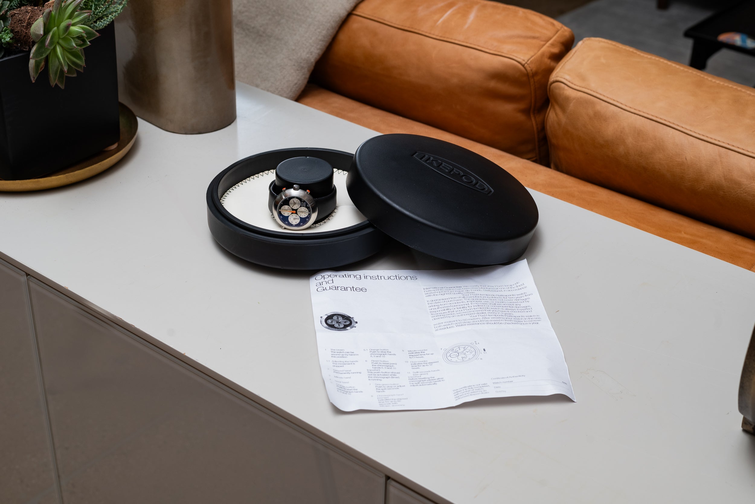 IkePod Hemipode Rattrapante Chronograph – Analog:Shift