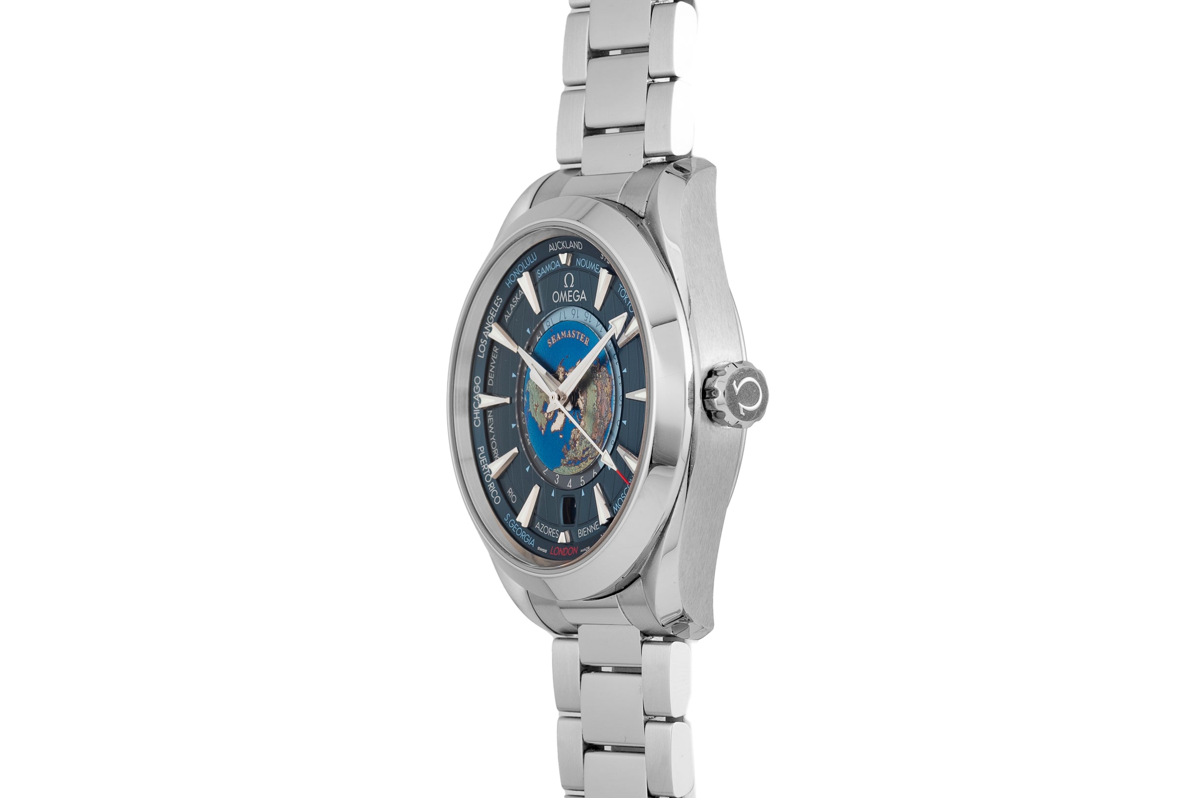 Omega Seamaster Aqua Terra GMT World Timer – Analog:Shift