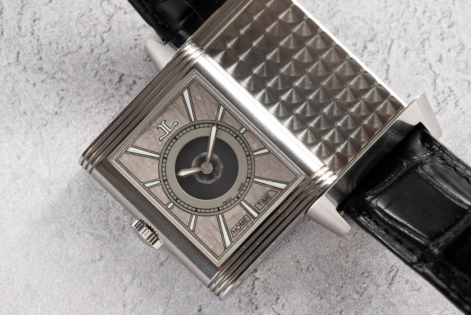 Jaeger-LeCoultre Reverso Duoface Day/Night 'Meteorite' – Analog:Shift