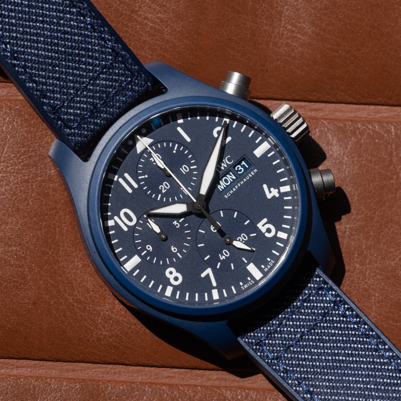 IWC Pilot's Chronograph Top Gun 'Oceana' – Analog:Shift