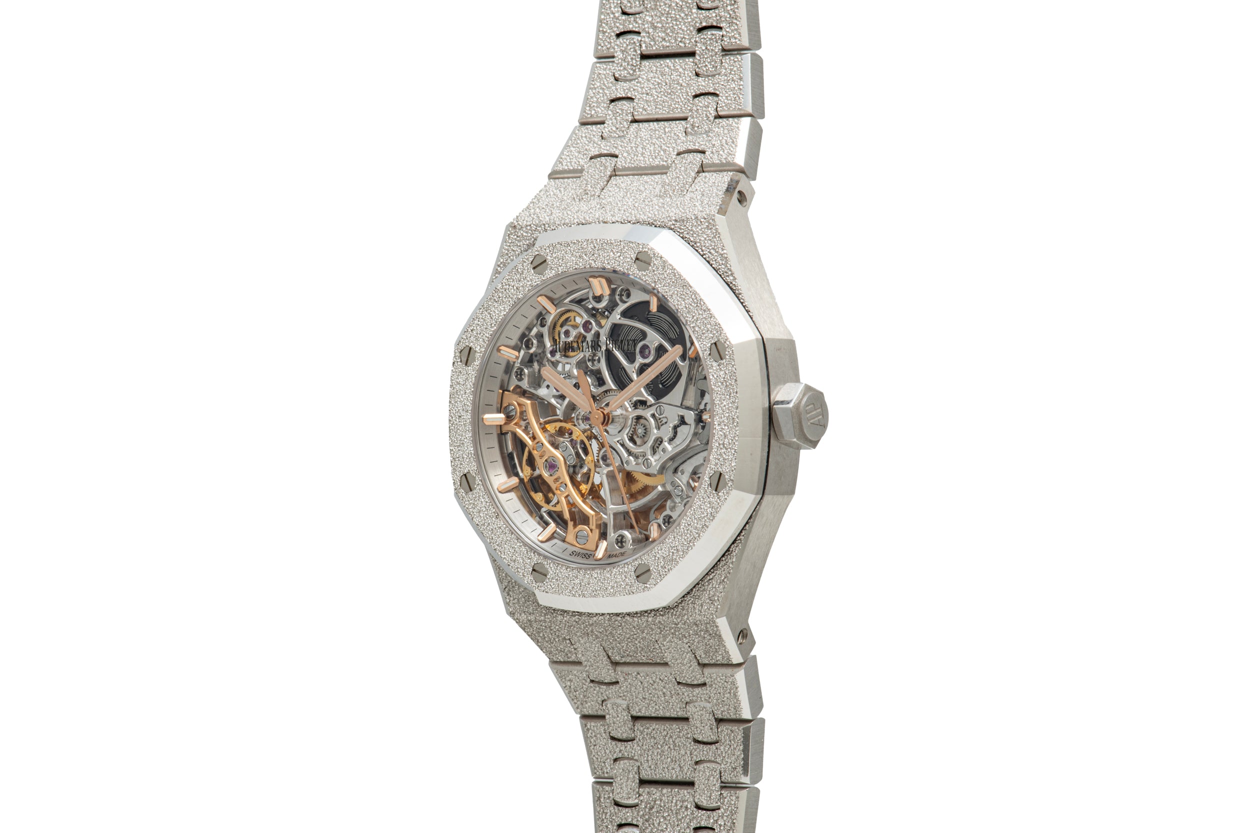 Audemars Piguet Royal Oak Double Balance Wheel Openworked 'Frosted Ske ...