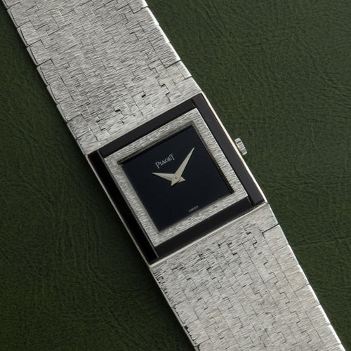 Piaget White Gold 'Onyx' Dress Watch – Analog:Shift