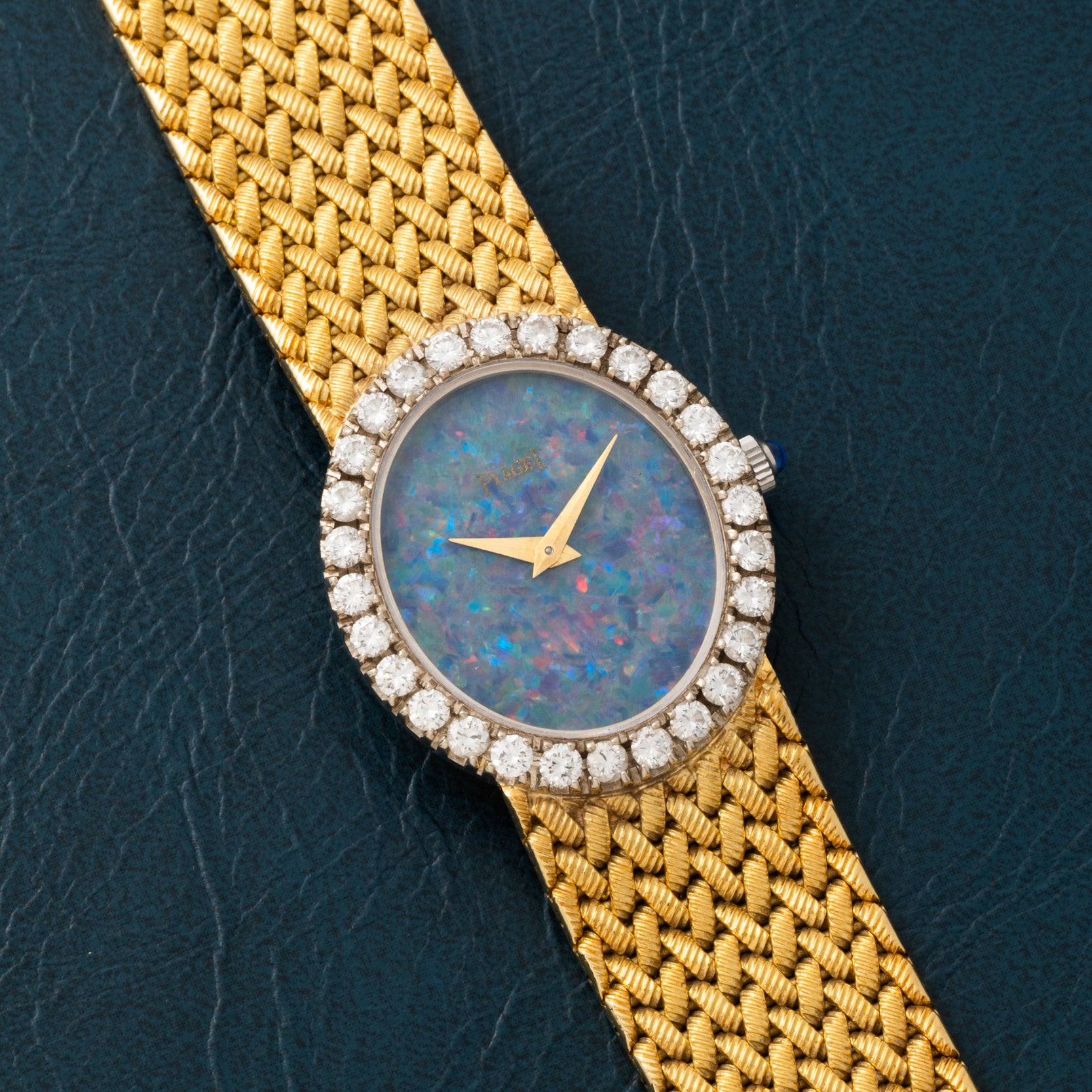 Piaget 'Opal' Yellow Gold Dress Watch – Analog:Shift