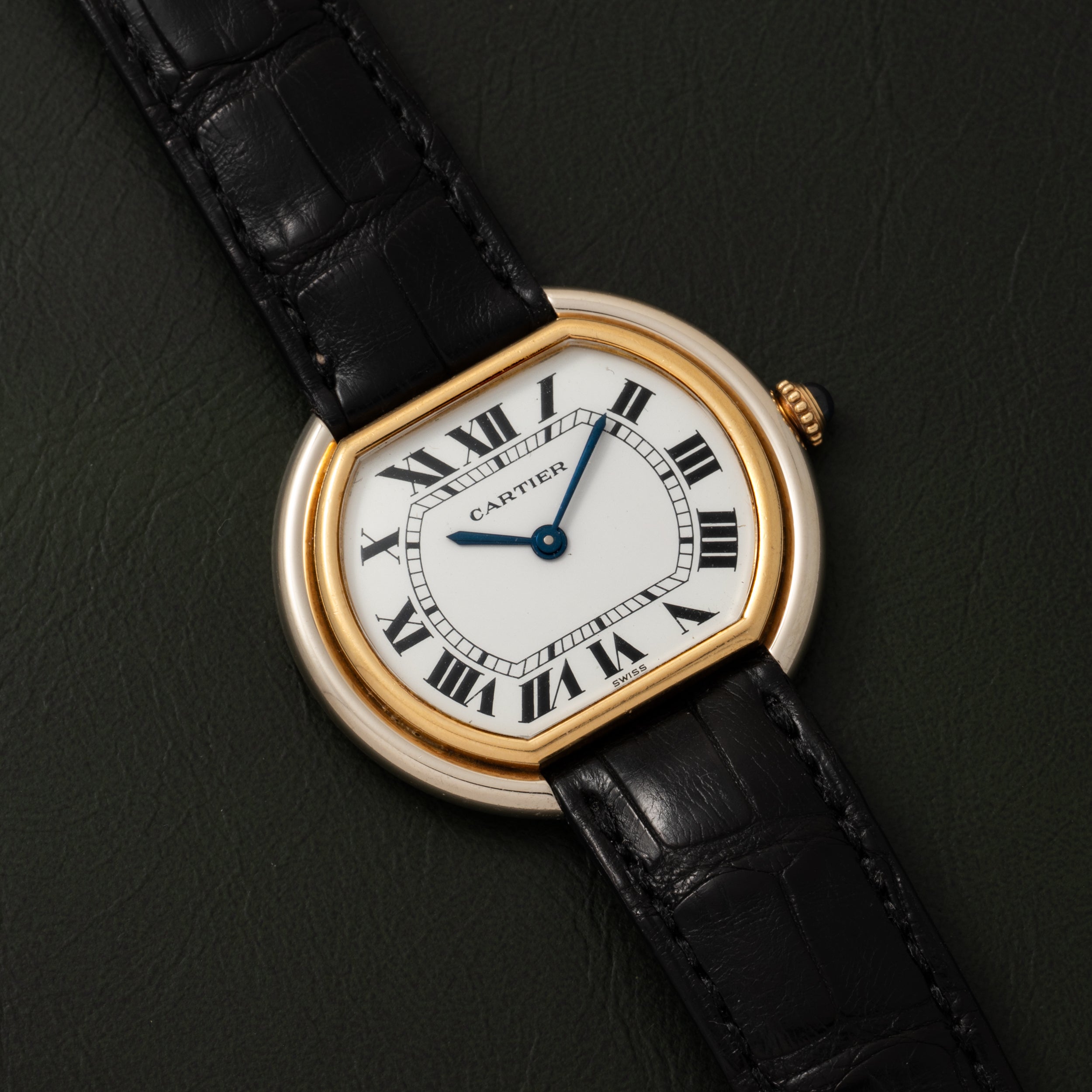 Cartier Ellipse Two-Tone White & Yellow Gold – Analog:Shift