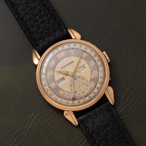 Movado Calendograph 'Pink Gold' – Analog:Shift