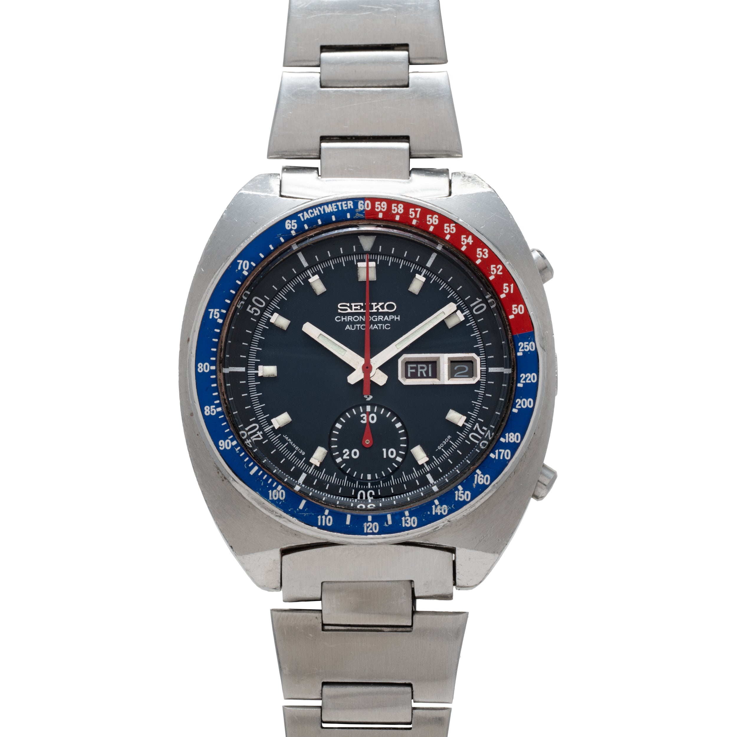 Seiko 'Blue Pogue' Chronograph – Analog:Shift