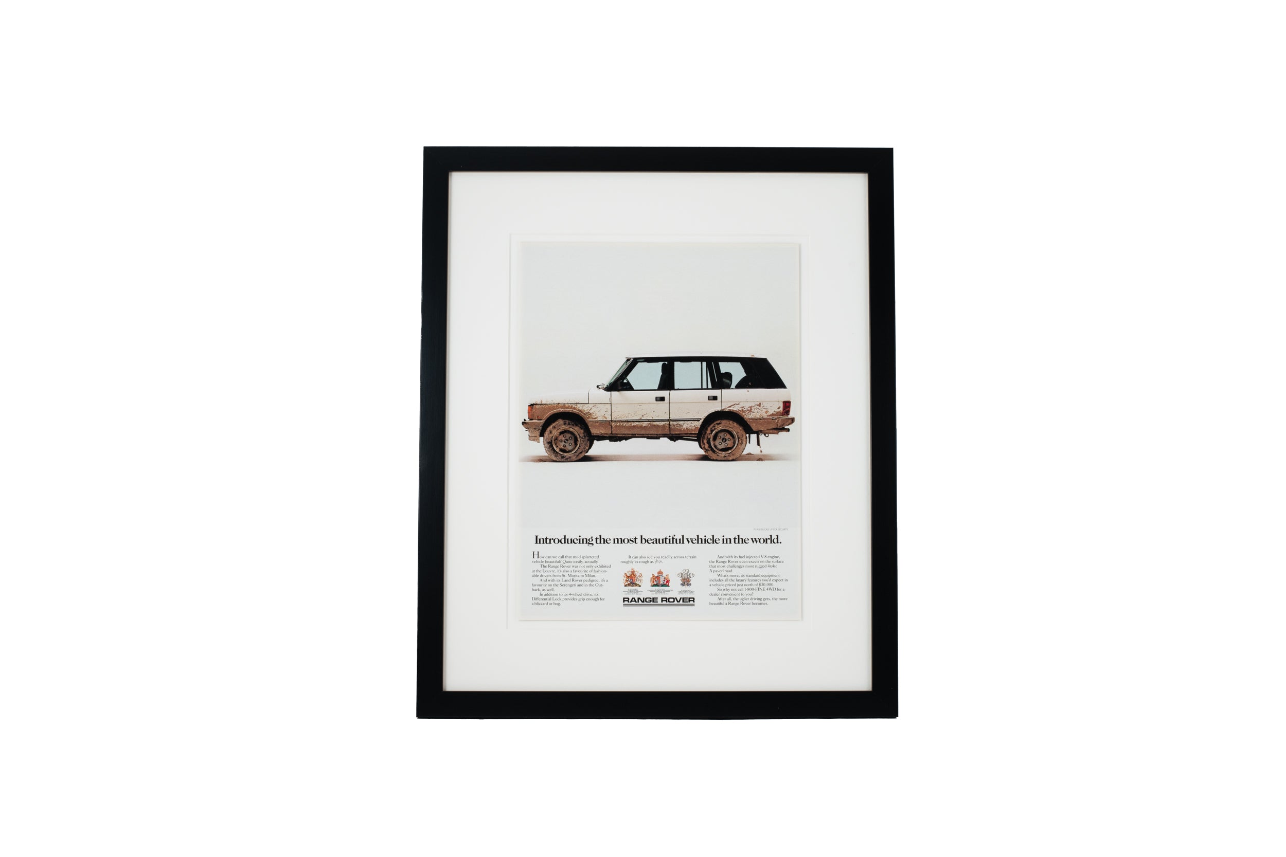 Range Rover 'Most Beautiful Vehicle' – Analog:Shift