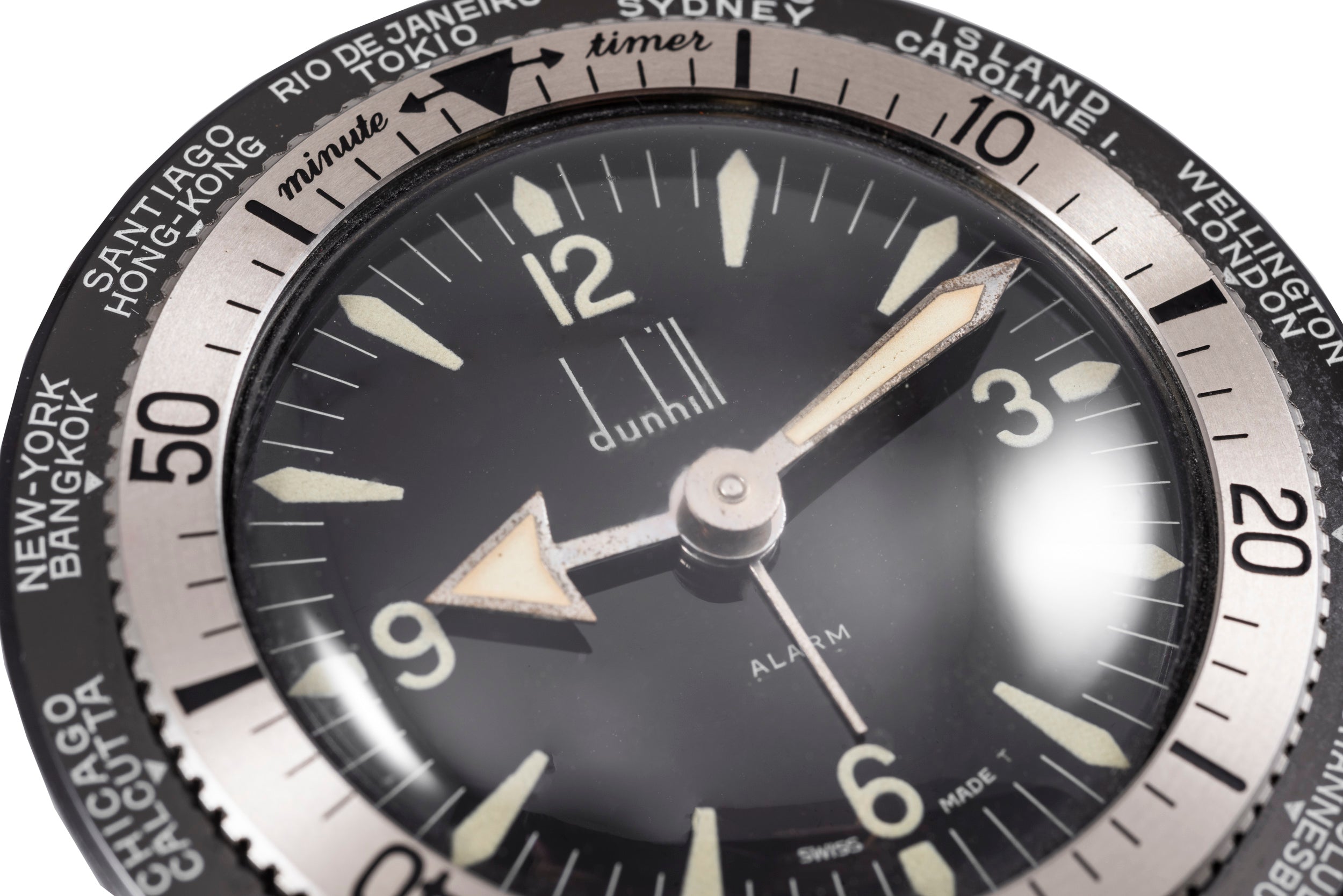 Dunhill World Time Alarm Clock Module – Analog:Shift