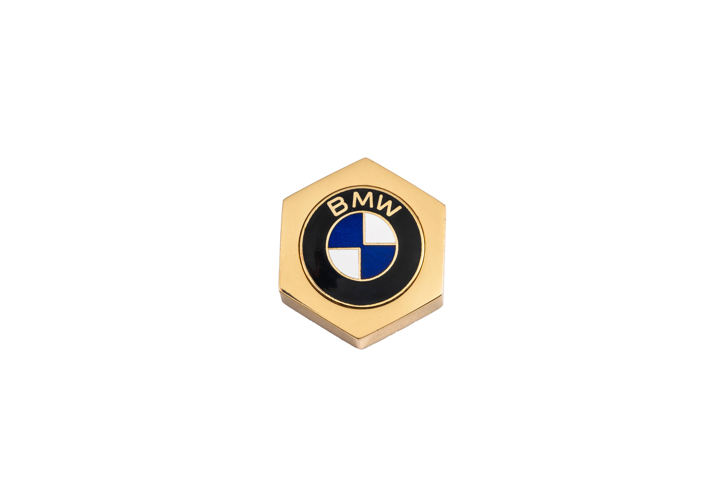 BMW Brass & Enamel Paperweight – Analog:Shift