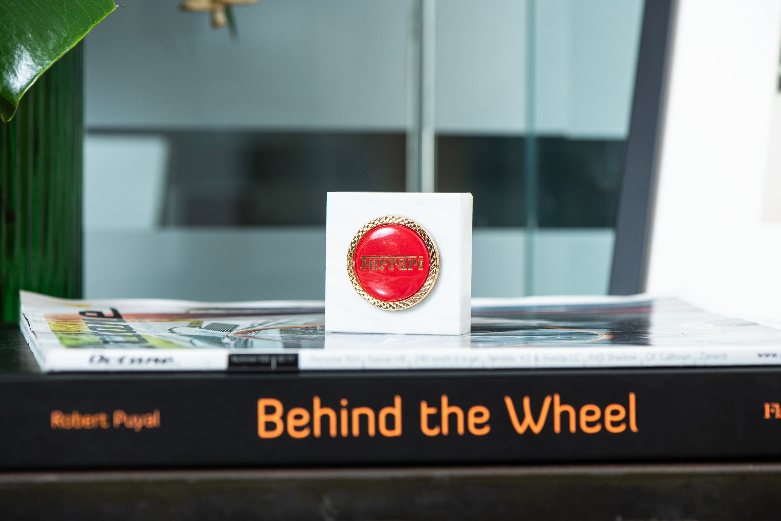 Ferrari Marble Paperweight – Analog:Shift