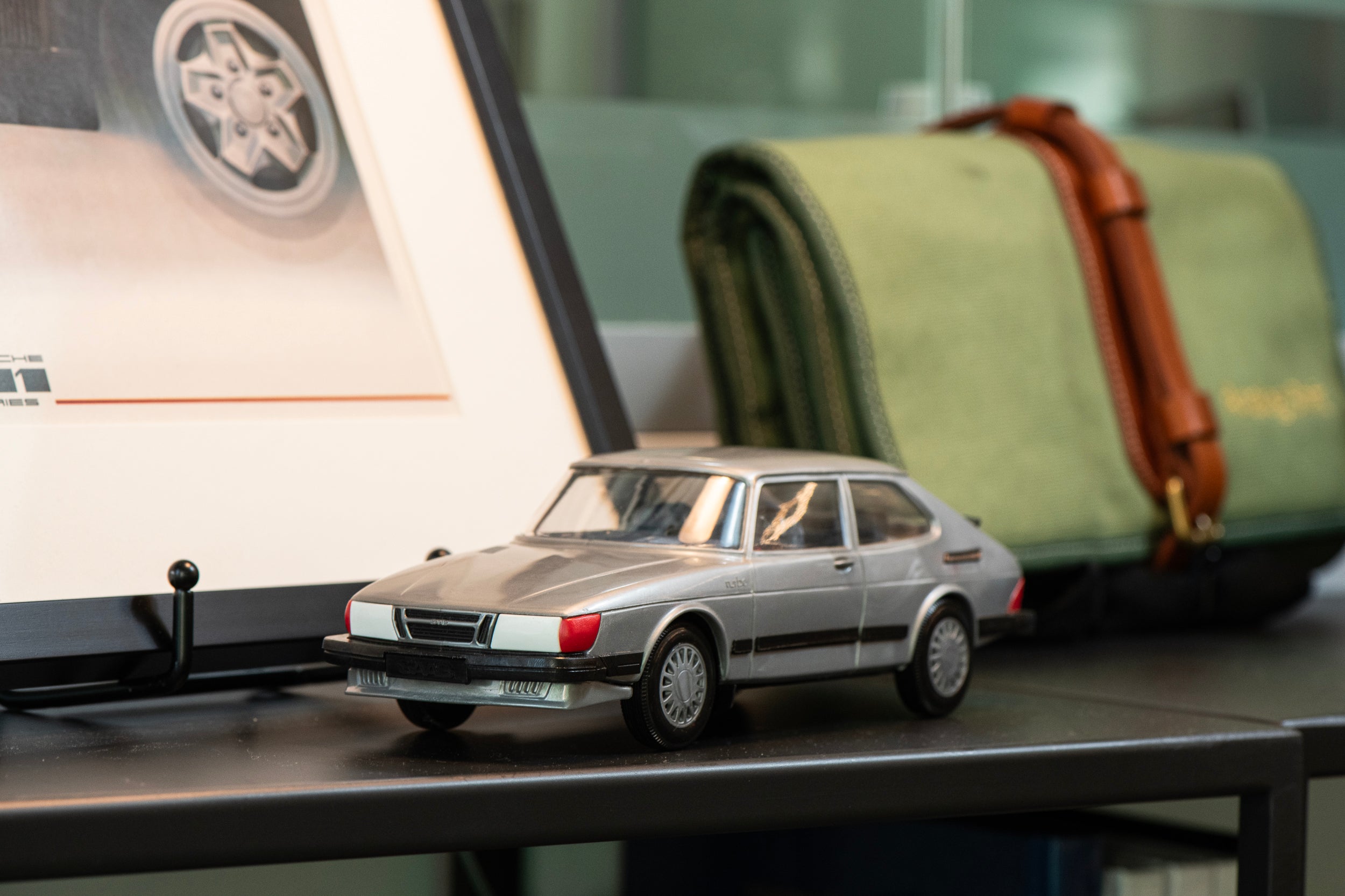 Saab 900 Turbo Coupe Dealer Promo Model Silver – Analog:Shift