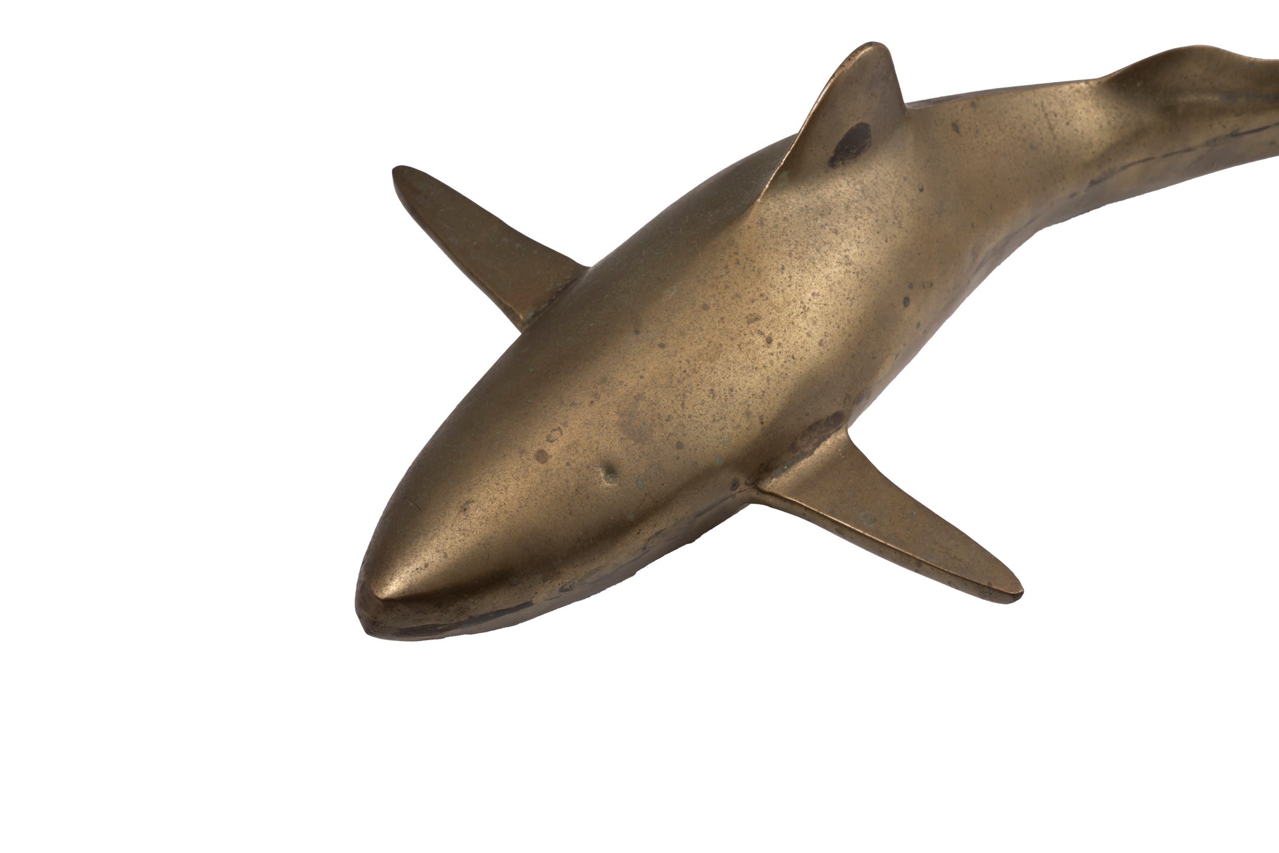 Brass Shark Sculpture – Analog:Shift