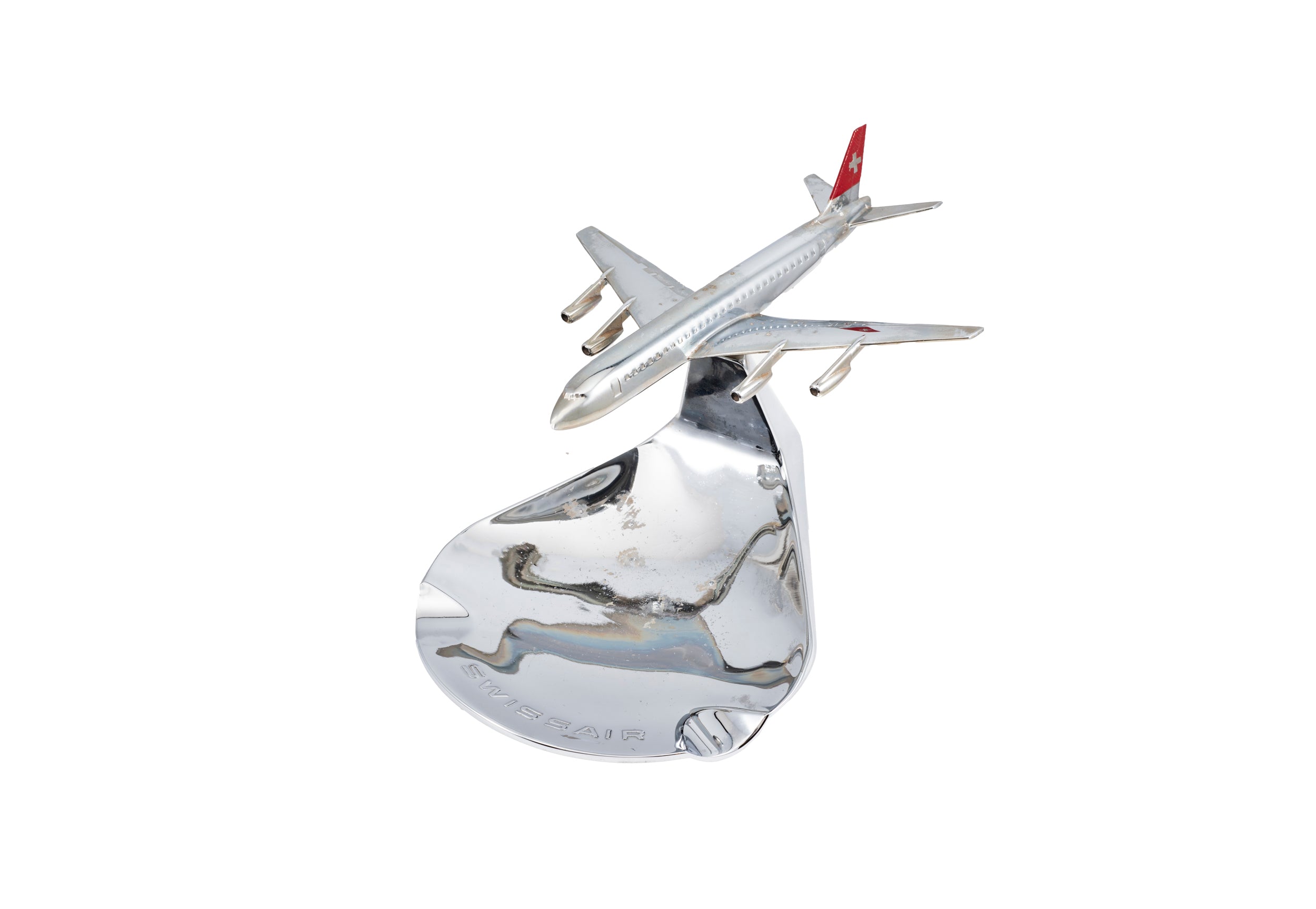 Swissair DC-8 Chrome Ashtray by Bühler – Analog:Shift
