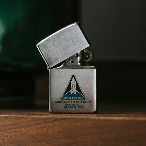'Space Shuttle White Sands 1982' Zippo Windproof Lighter – Analog:Shift