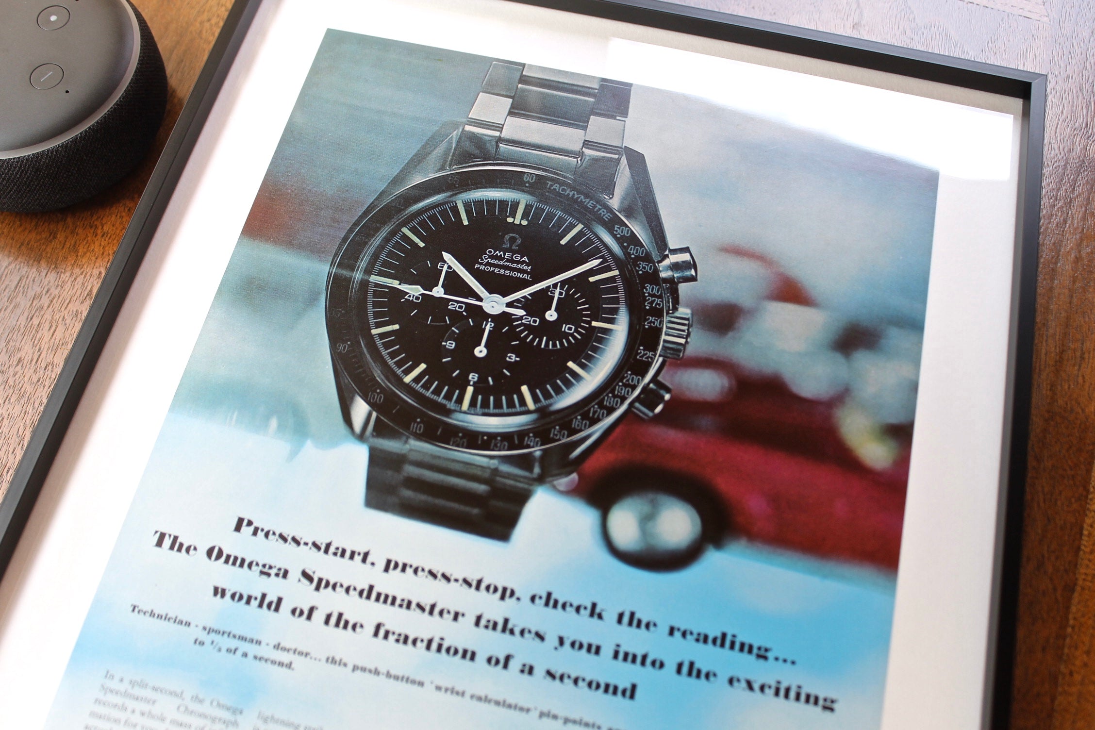 Omega Speedmaster Professional 'Press Start' Advertisement – Analog:Shift