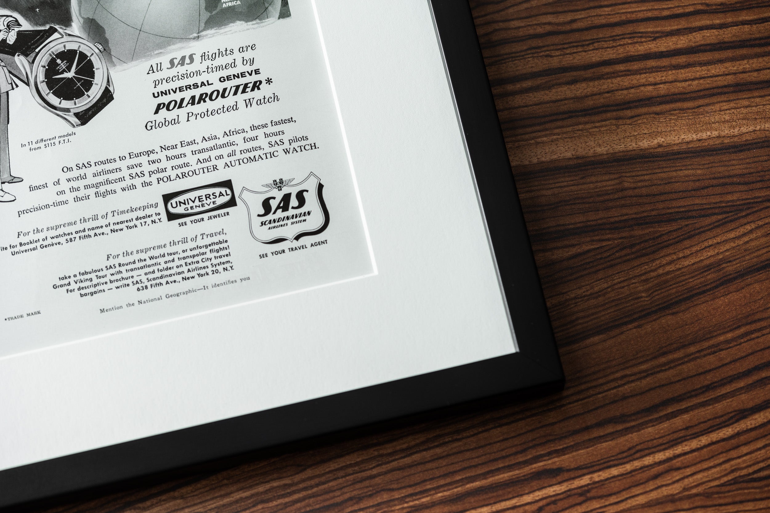 Universal Genève Polarouter 'SAS DC-7C Global Express' – Analog:Shift