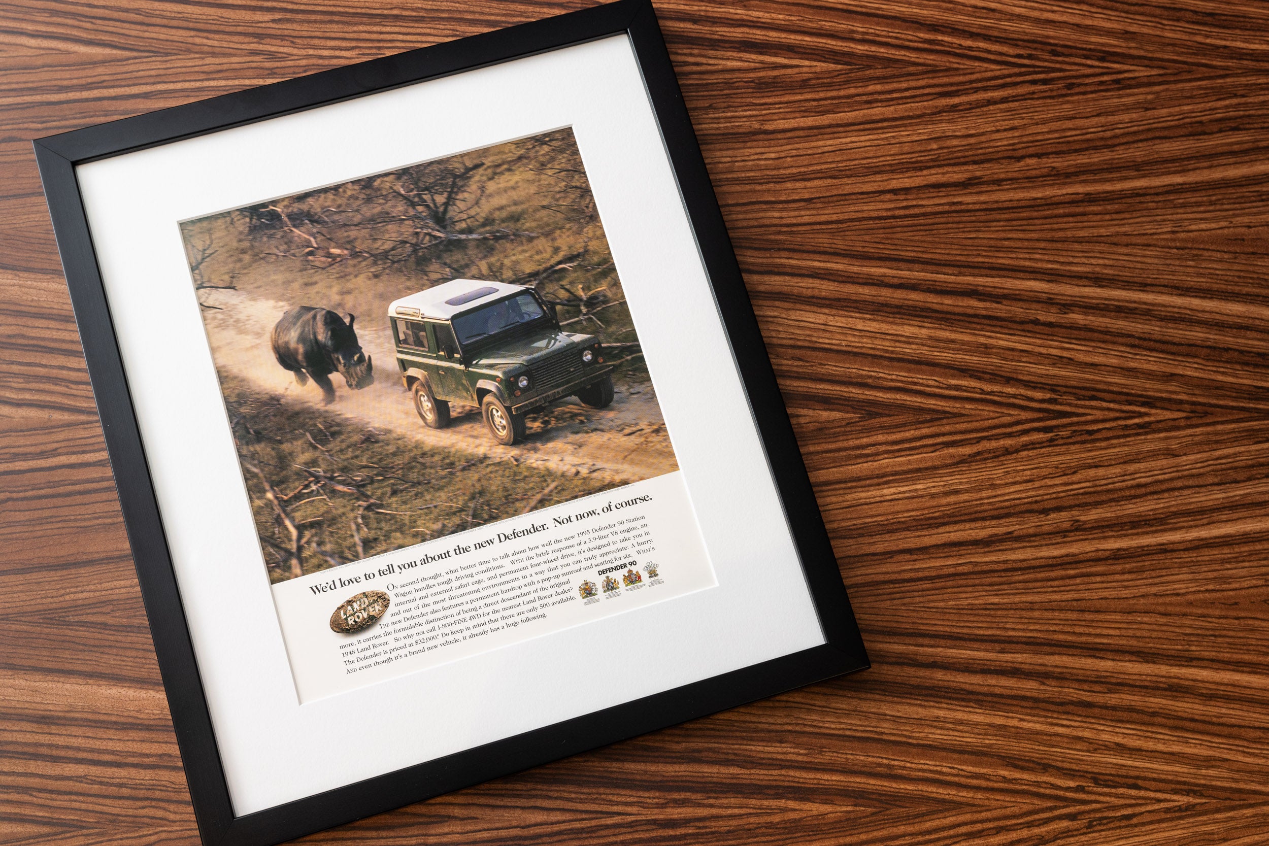 Land Rover Defender With Rhino – Analog:Shift