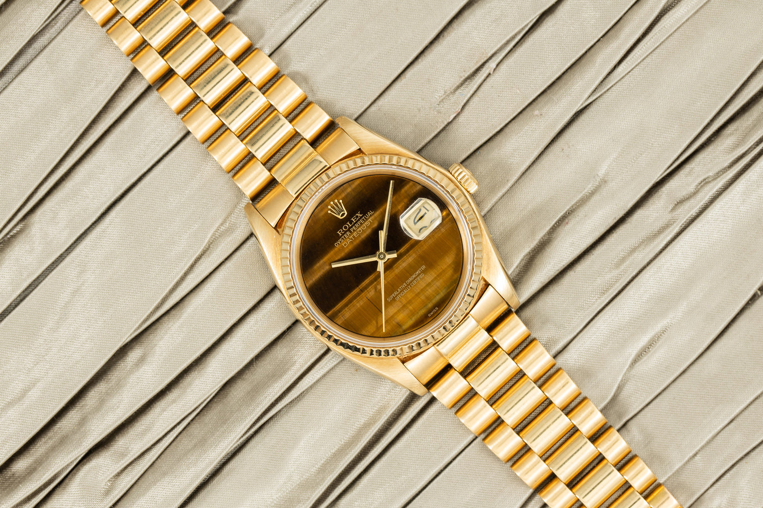 Rolex Datejust Tiger's Eye Dial – Analog:Shift