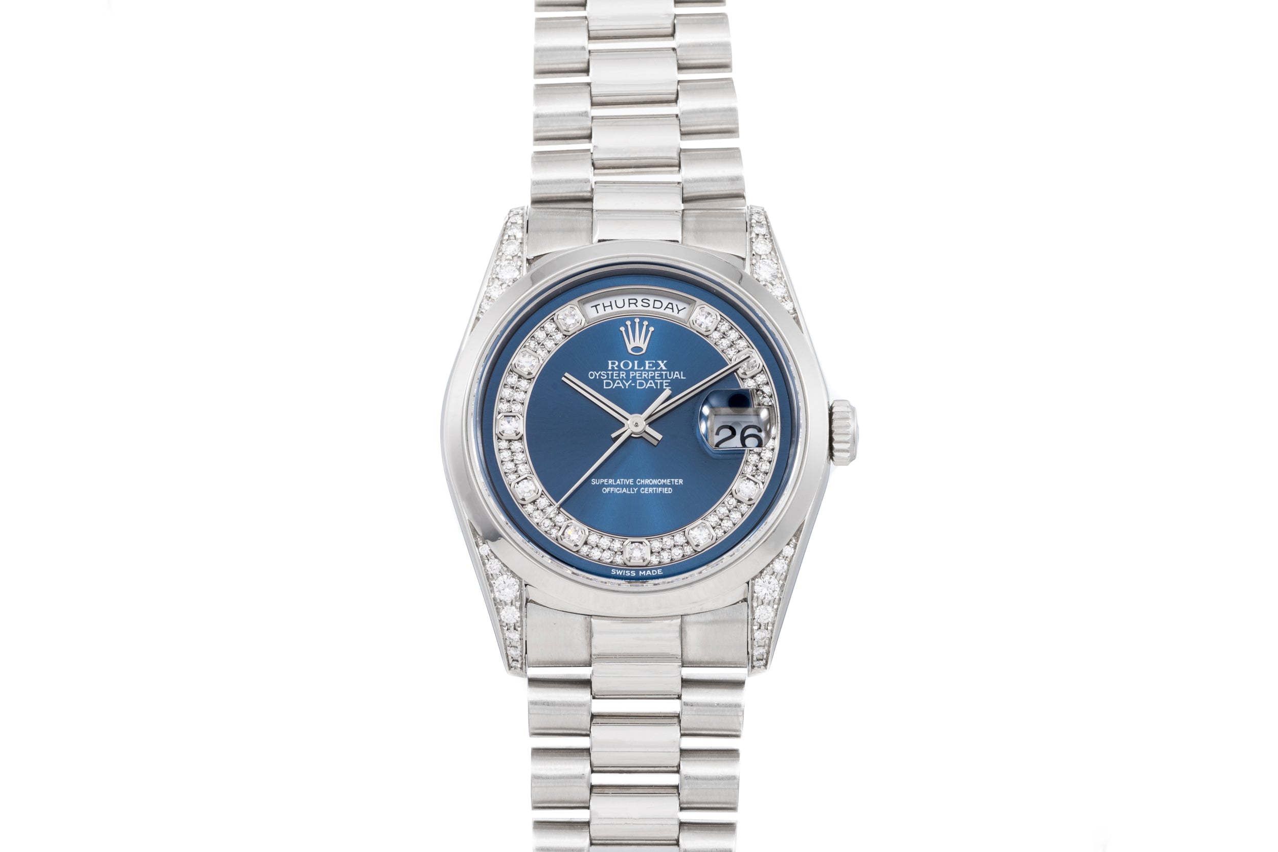 Rolex Day-Date 'Diamond Blues' – Analog:Shift
