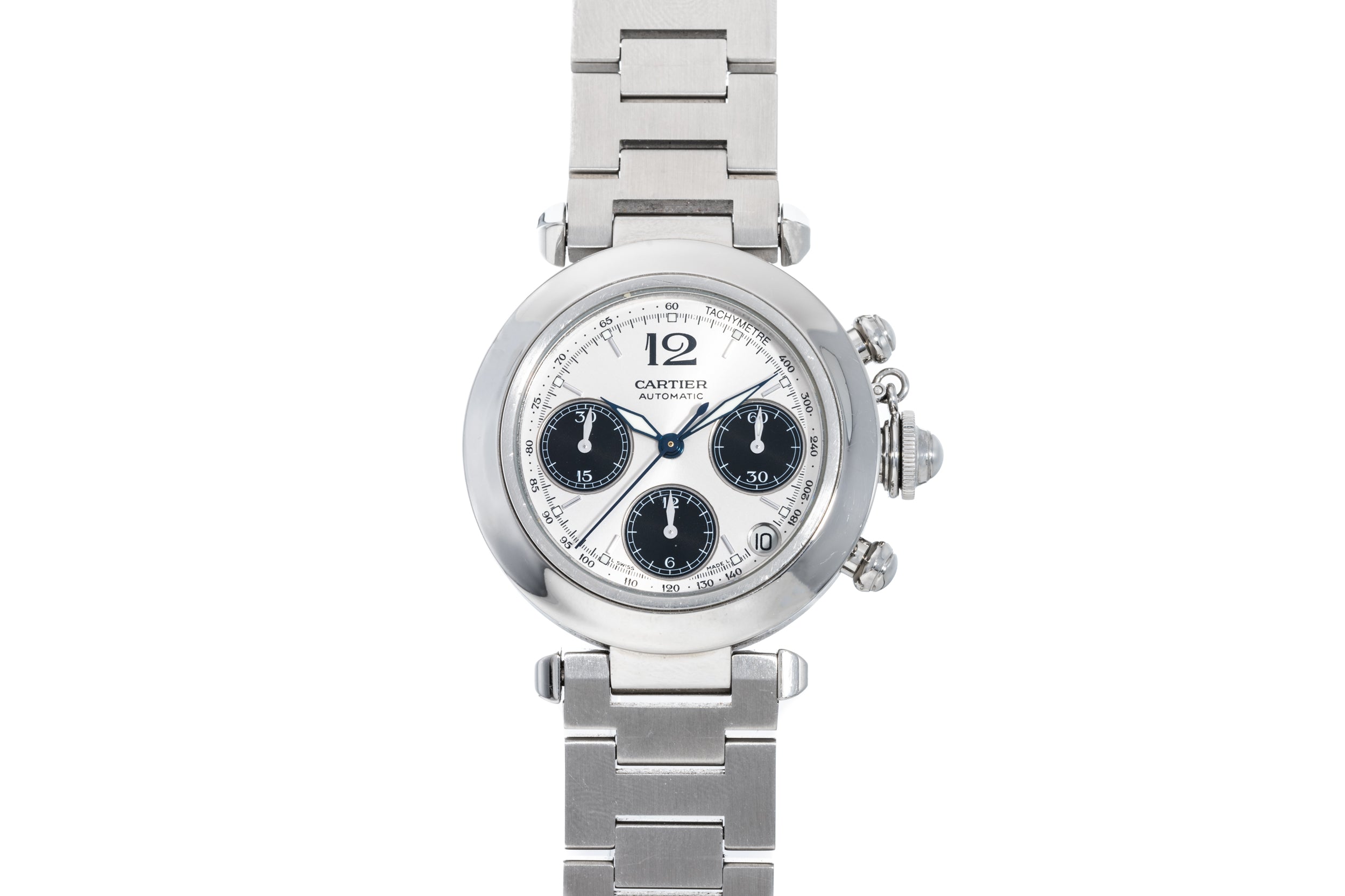 Cartier Pasha 'Panda' Chronograph – Analog:Shift