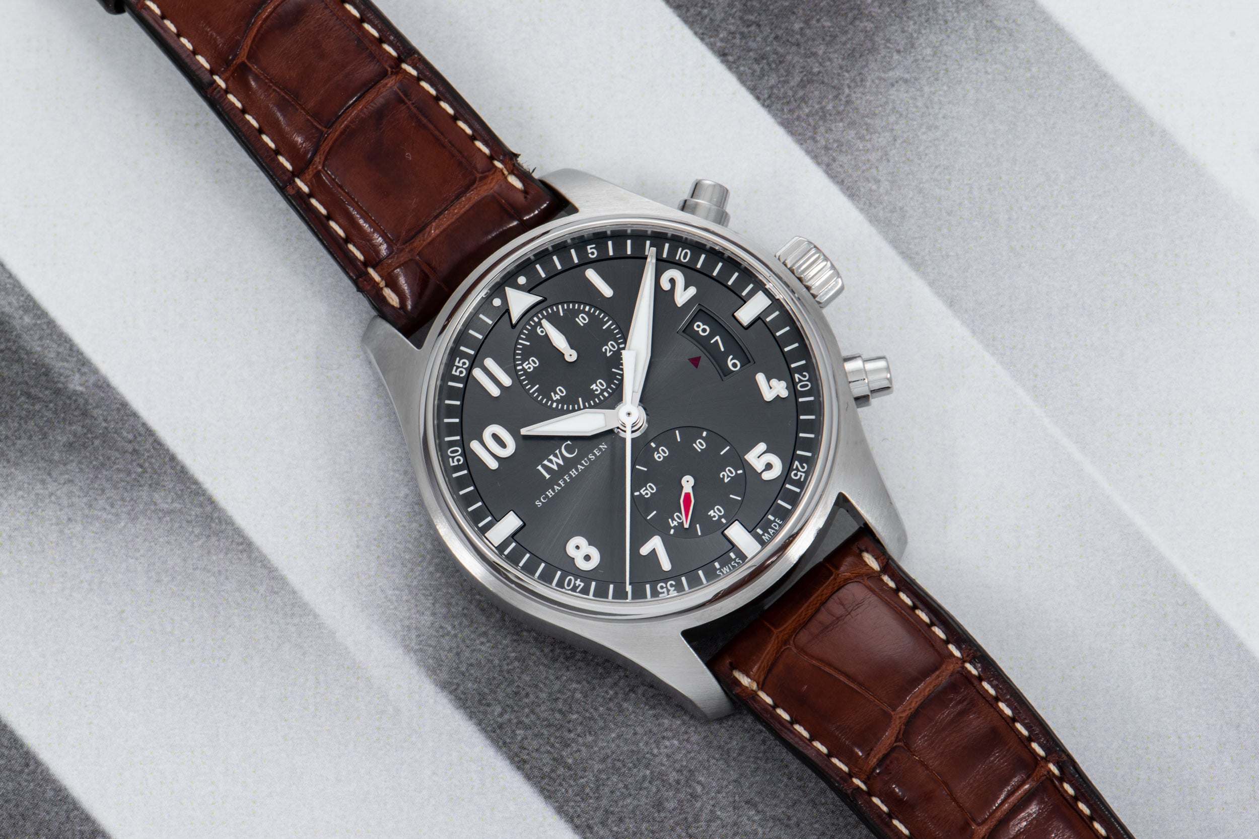 IWC Pilot's Watch Spitfire Chronograph – Analog:Shift