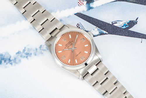 Rolex Air King 'Salmon' – Analog:Shift