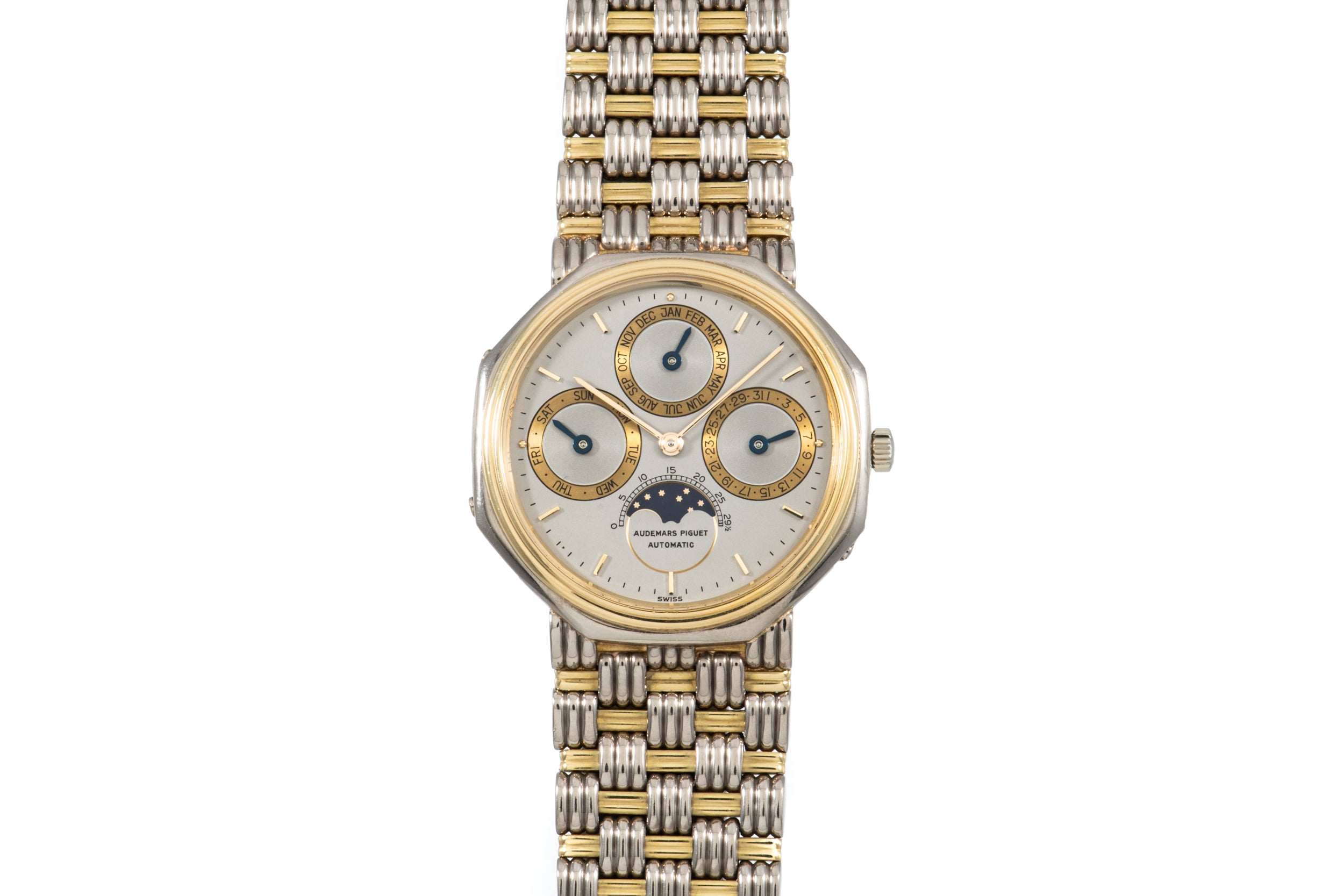 Audemars Piguet Solid Gold Octagonal Perpetual Calendar Moonphase ...