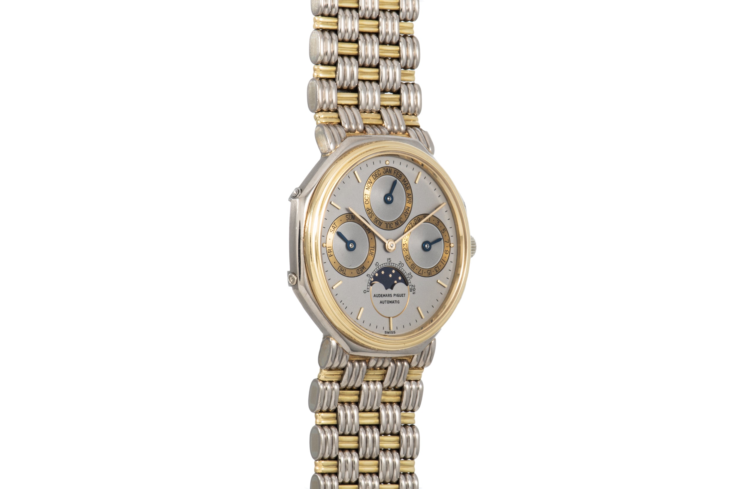 Audemars Piguet Solid Gold Octagonal Perpetual Calendar Moonphase ...