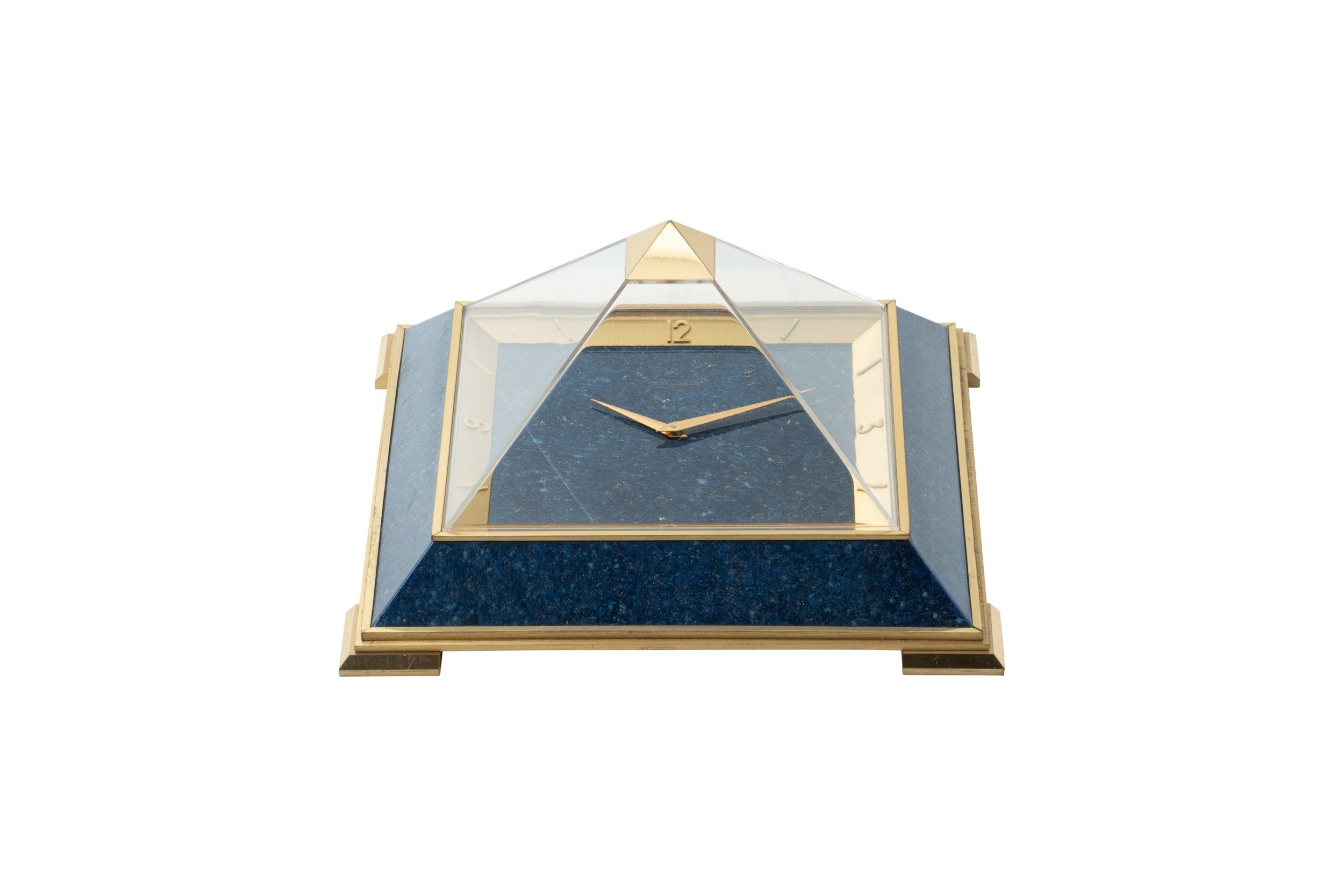 Jaeger-LeCoultre 8-Day Pyramid Clock 'Lapis Lazuli' – Analog:Shift