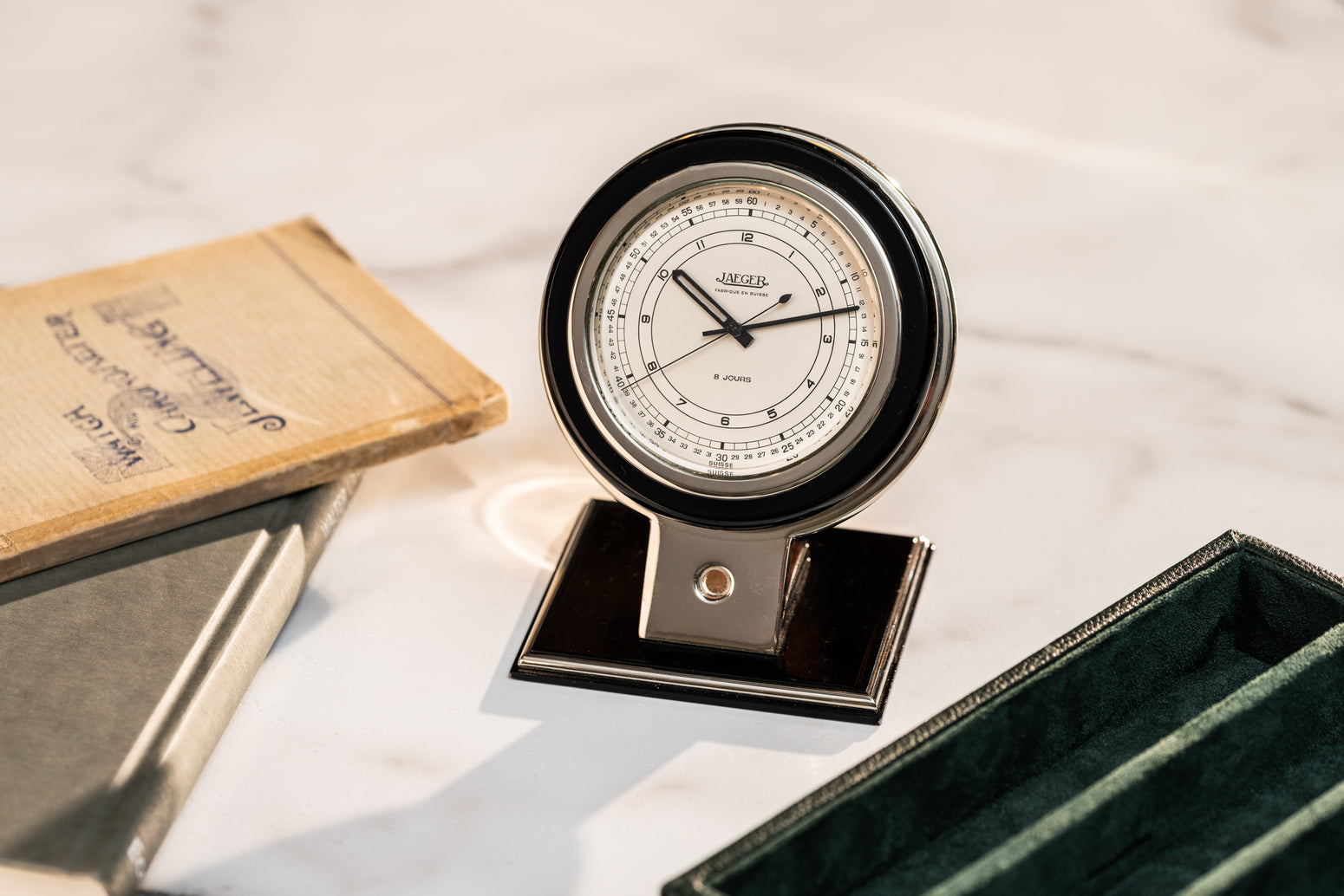 Jaeger 'Birthday' Desk Clock – Analog:Shift