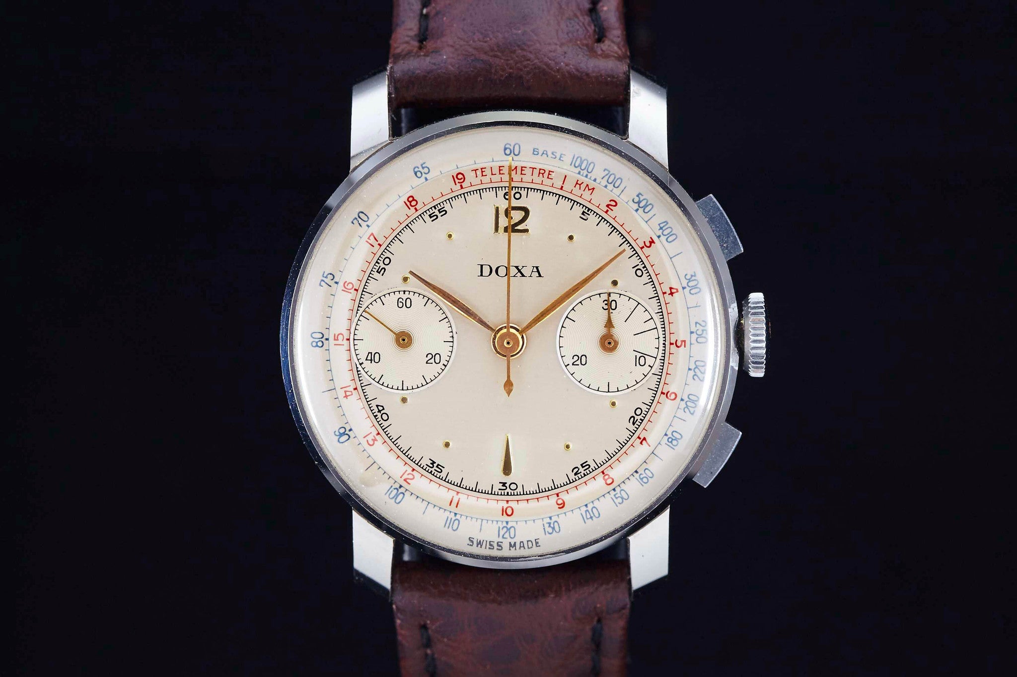 DOXA Steel Chronograph – Analog:Shift