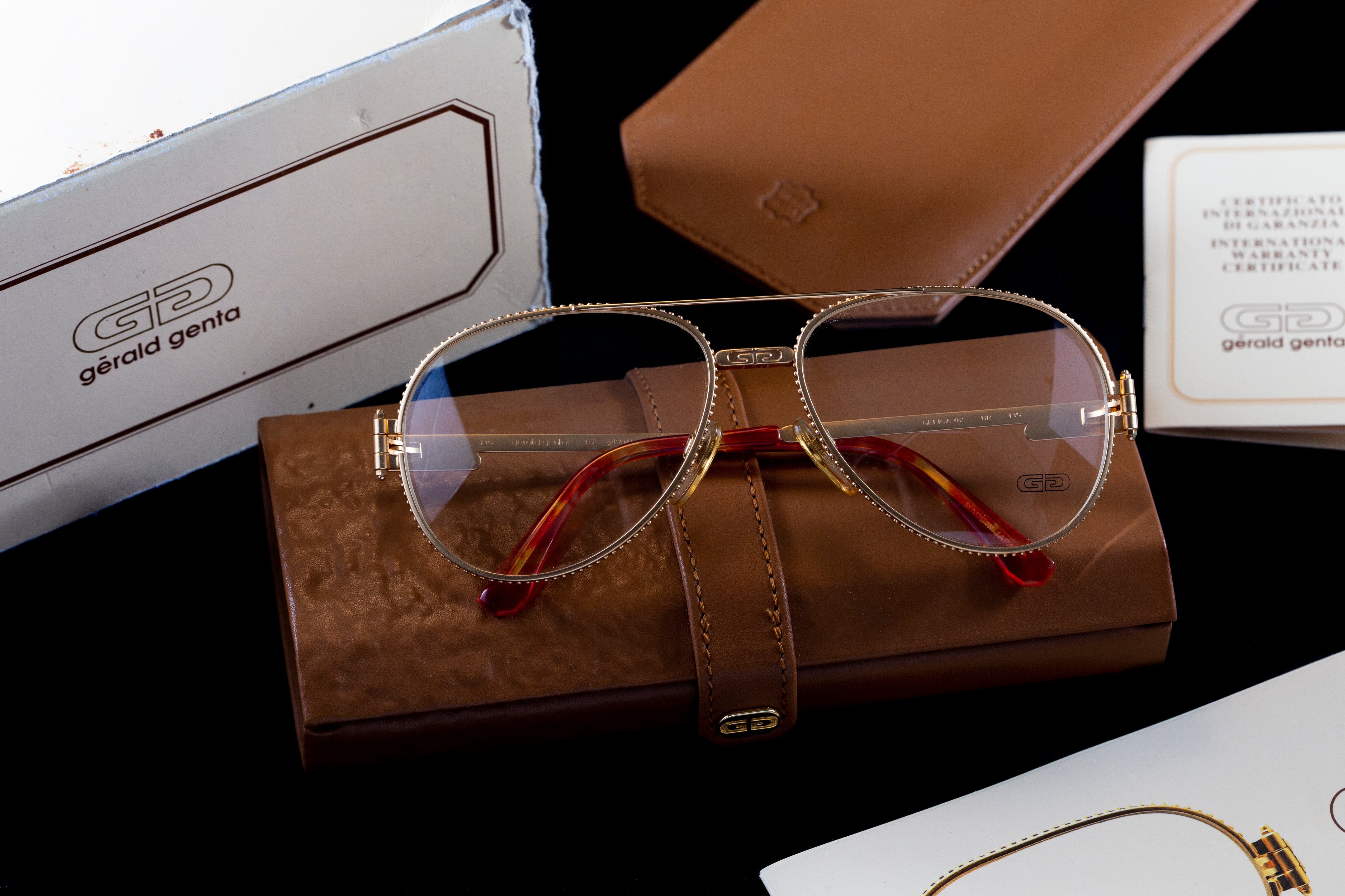 Gerald Genta Sunglasses - New Old Stock Condition! – Analog:Shift