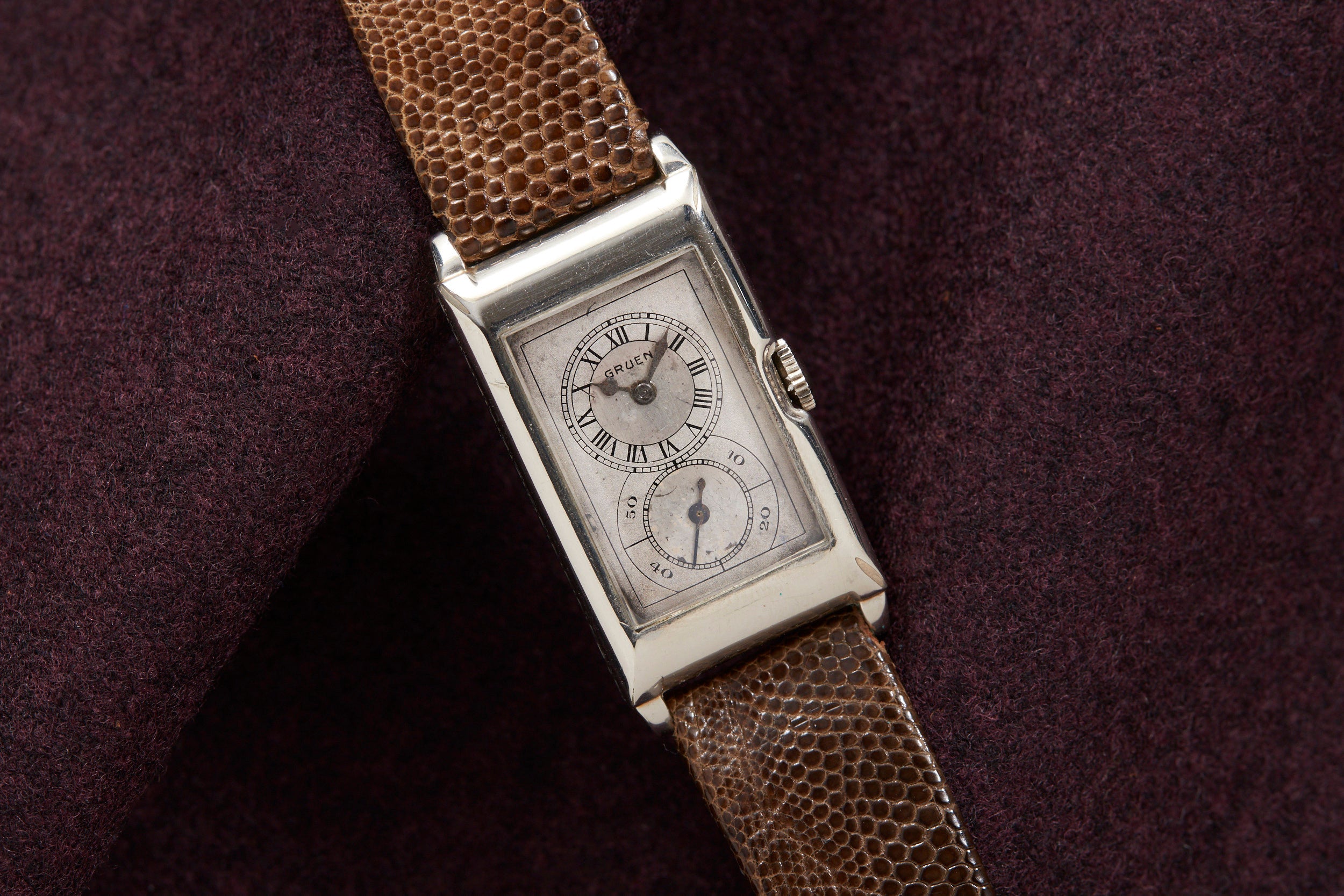 Gruen Techni-Quadron Doctor's Watch – Analog:Shift