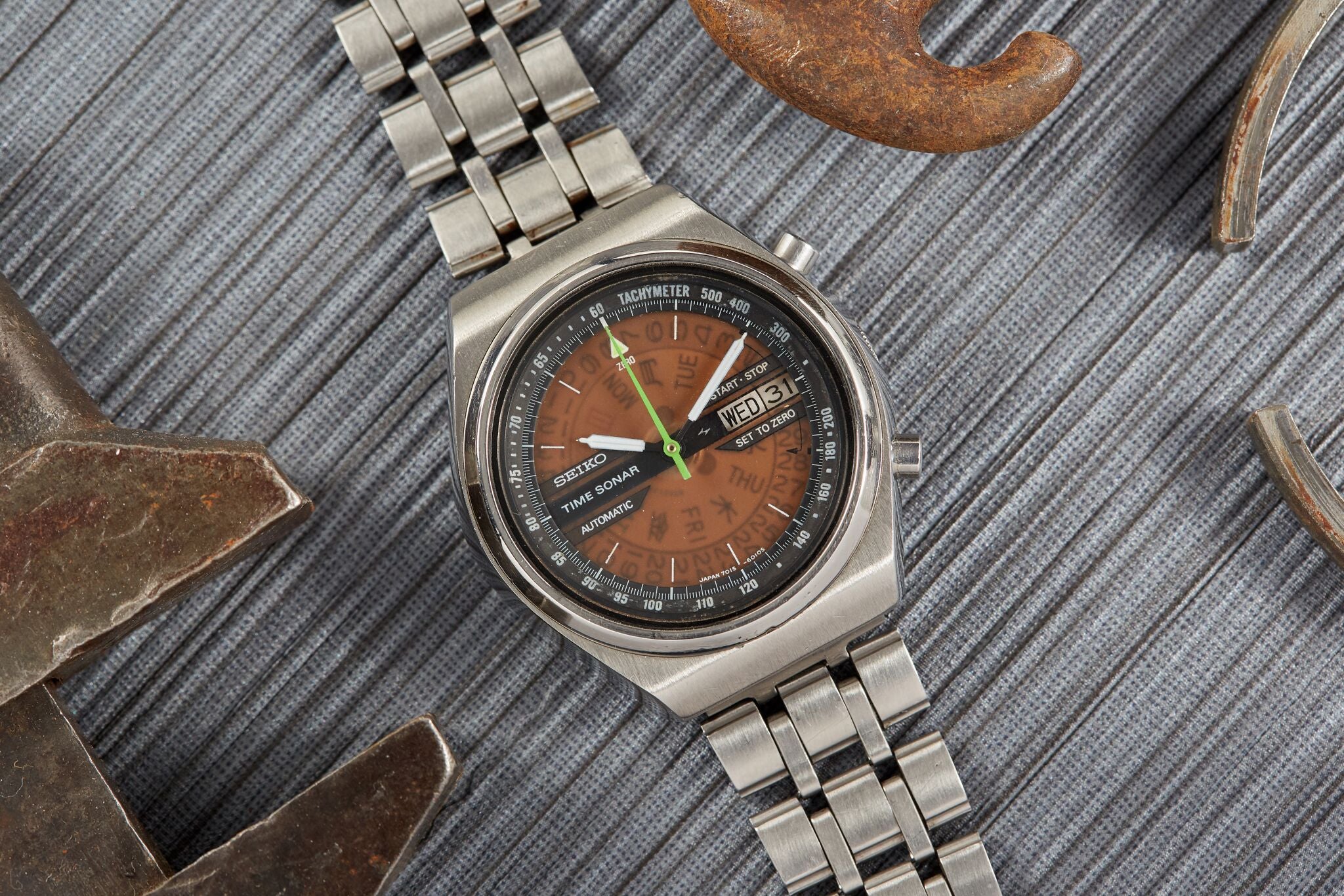 Seiko Time Sonar Automatic Chronograph – Analog:Shift