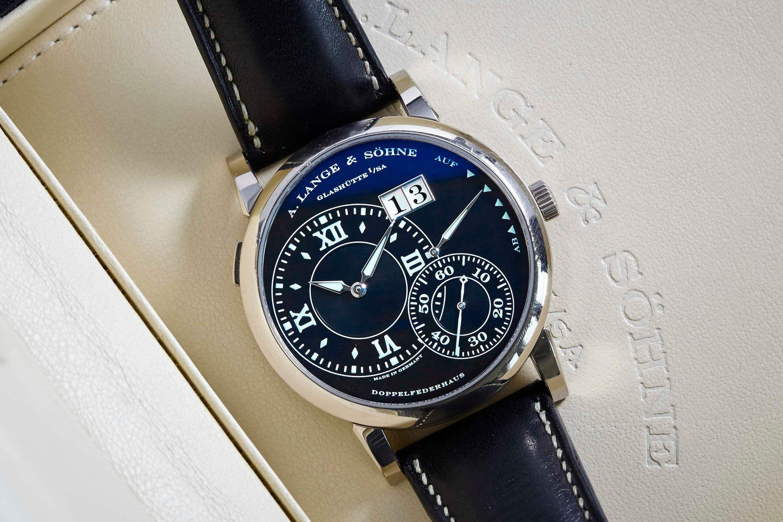 A. Lange & Söhne Grand Lange One Luminous – Analog:Shift