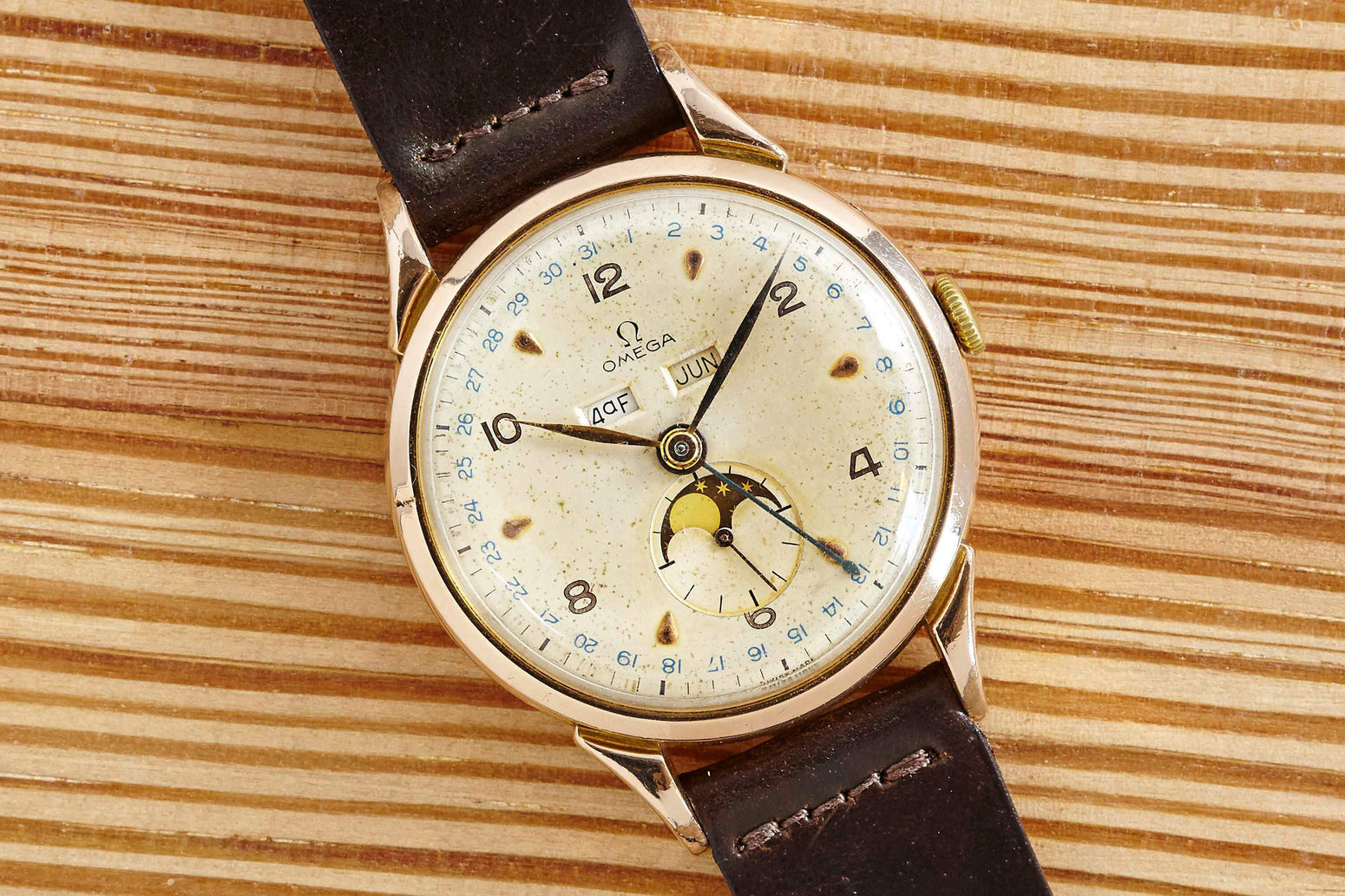 Omega Cosmic Moonphase – Analog:Shift