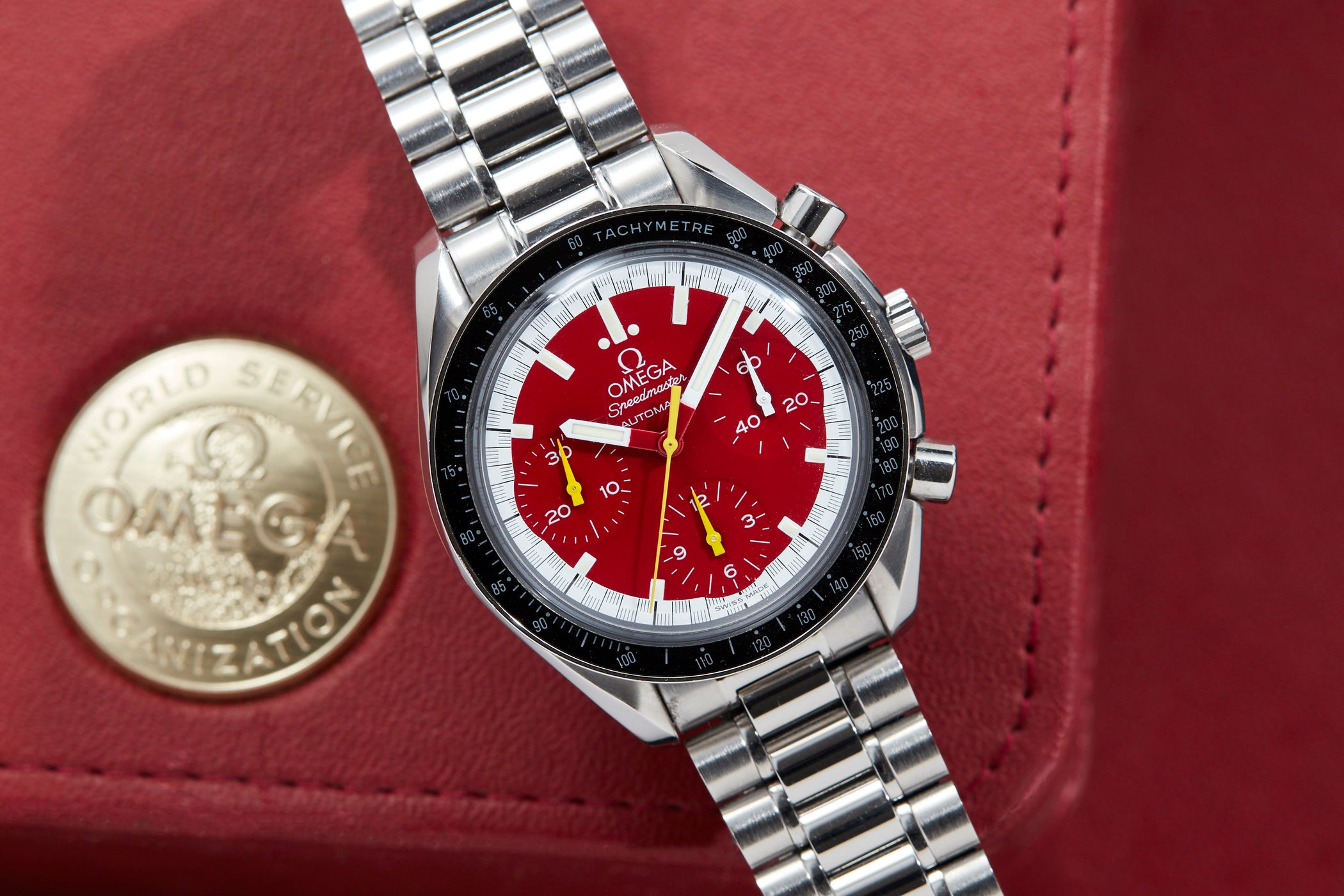 Omega Speedmaster Automatic "Schumacher" – Analog:Shift