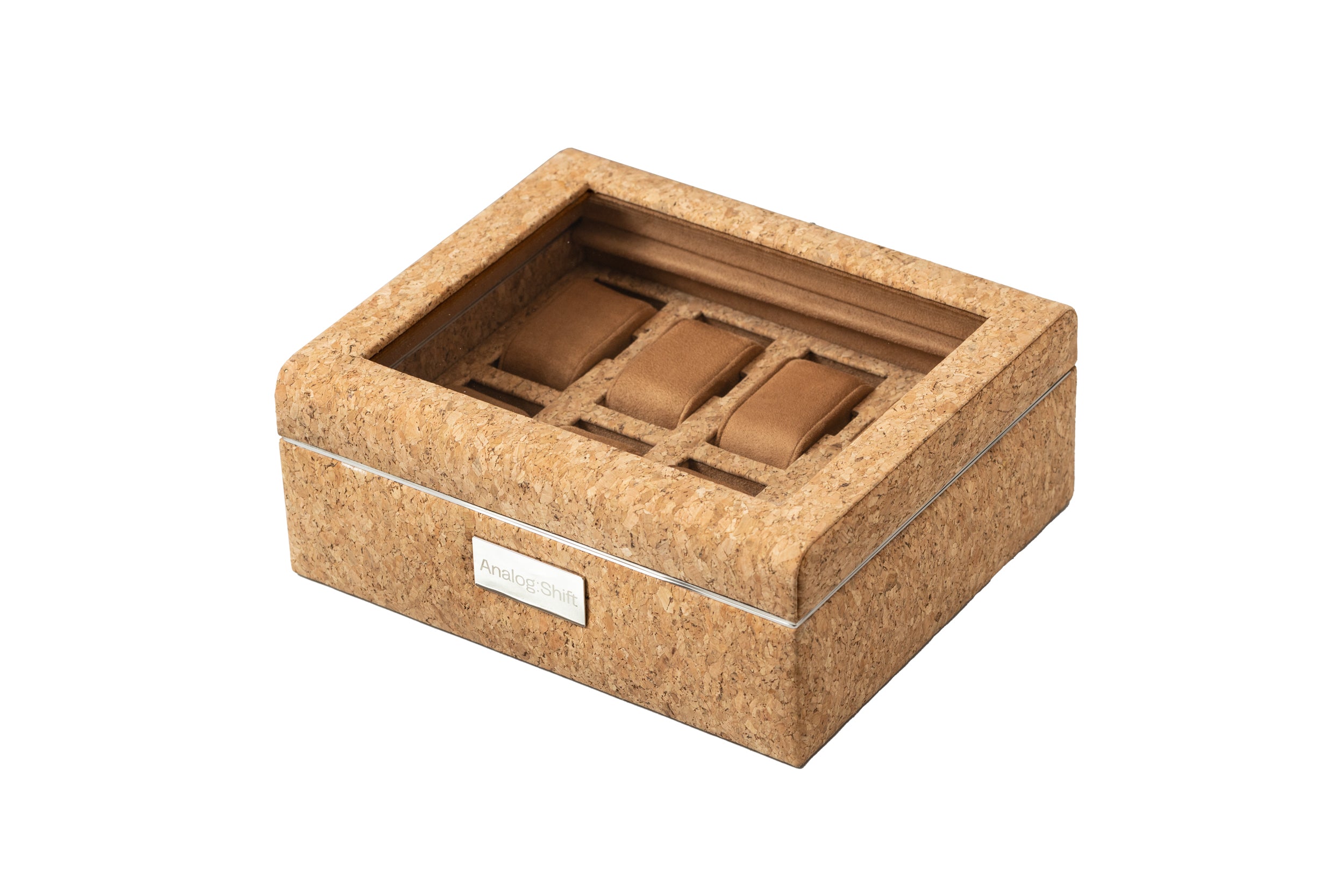 WOLF X Analog:Shift 1976 Collection 8-Piece Cork Watch Box